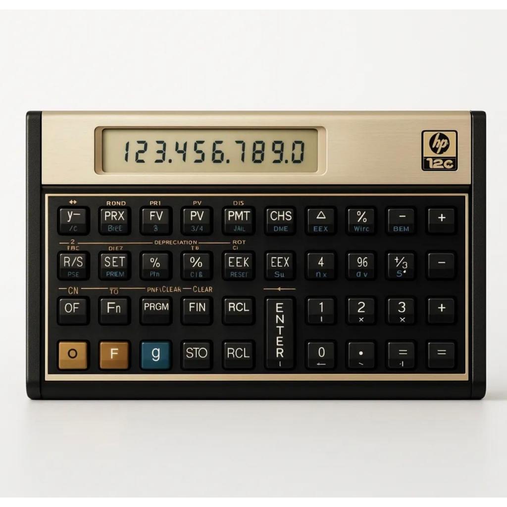Calculadora Financeira Original HP 12c Gold Lacrada Envio Imediato ...