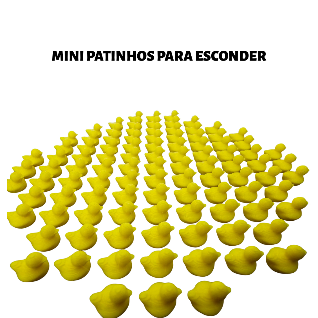 MINI PATOS, PATINHOS PARA ESCONDER PEGADINHA | Shopee Brasil