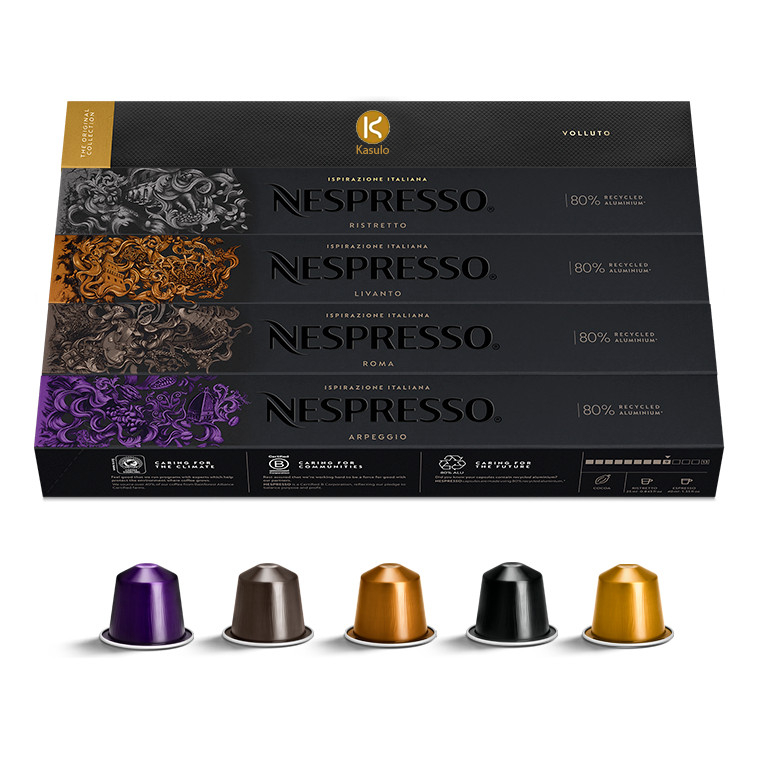 Cápsulas De Café Kasulo Nespresso Variados - 200 Cápsulas | Shopee Brasil