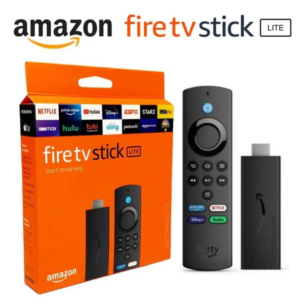 4K Smart TV Stick Lite Fire Cube Controle Remoto De Voz Alexa Streaming ...
