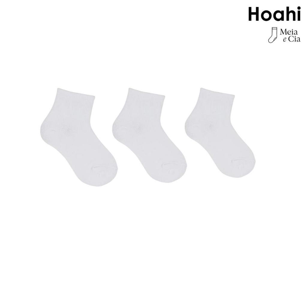 Kit 3 Pares Meia Infantil Kids Hoahi – Conforto, Maciez e Resistência ...
