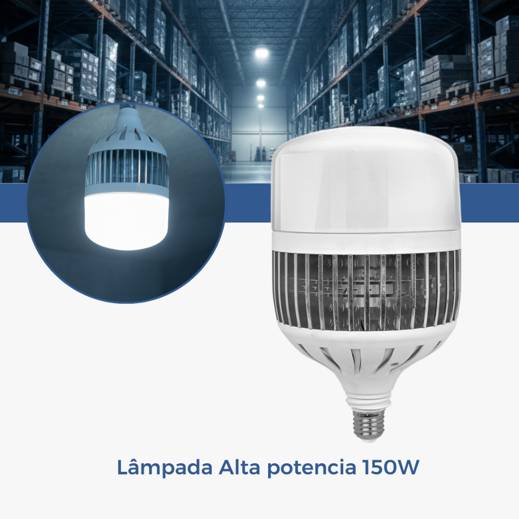Lâmpada Led Empalux 150w 6500k Branco Frio 10000lm Al150762 127/220v ...