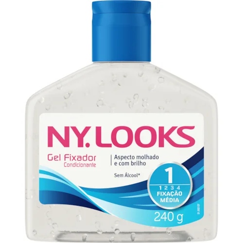 Gel Fixador Ny Looks Tradicional 240g | Shopee Brasil