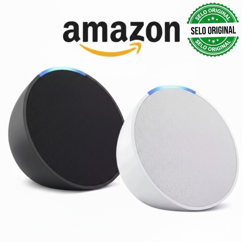 Alexa Echo Pop Amazon Smart Speaker Original e garantia | Shopee Brasil