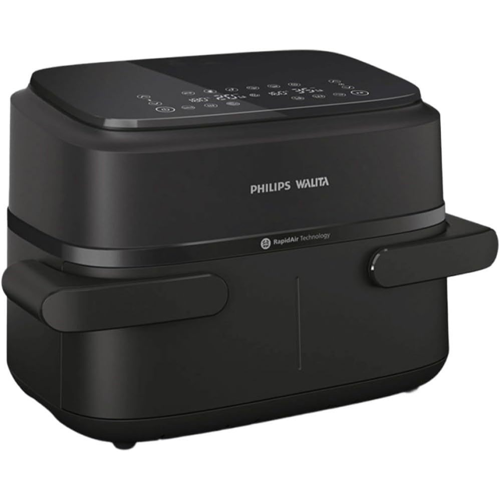 Fritadeira Airfryer Série 1000 Duplo Cesto 7,1L, Philips Walita, 2450W ...