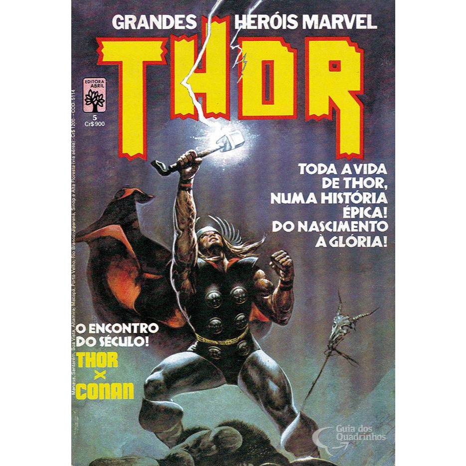 2 Gibis Conan x Thor x Wolverine em facsimiles | Shopee Brasil