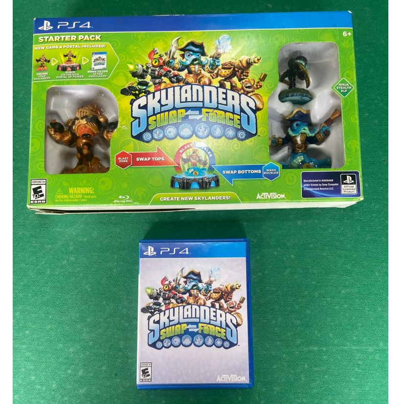 Skylanders - Swap Force - Starter Pack - PS4 | Shopee Brasil