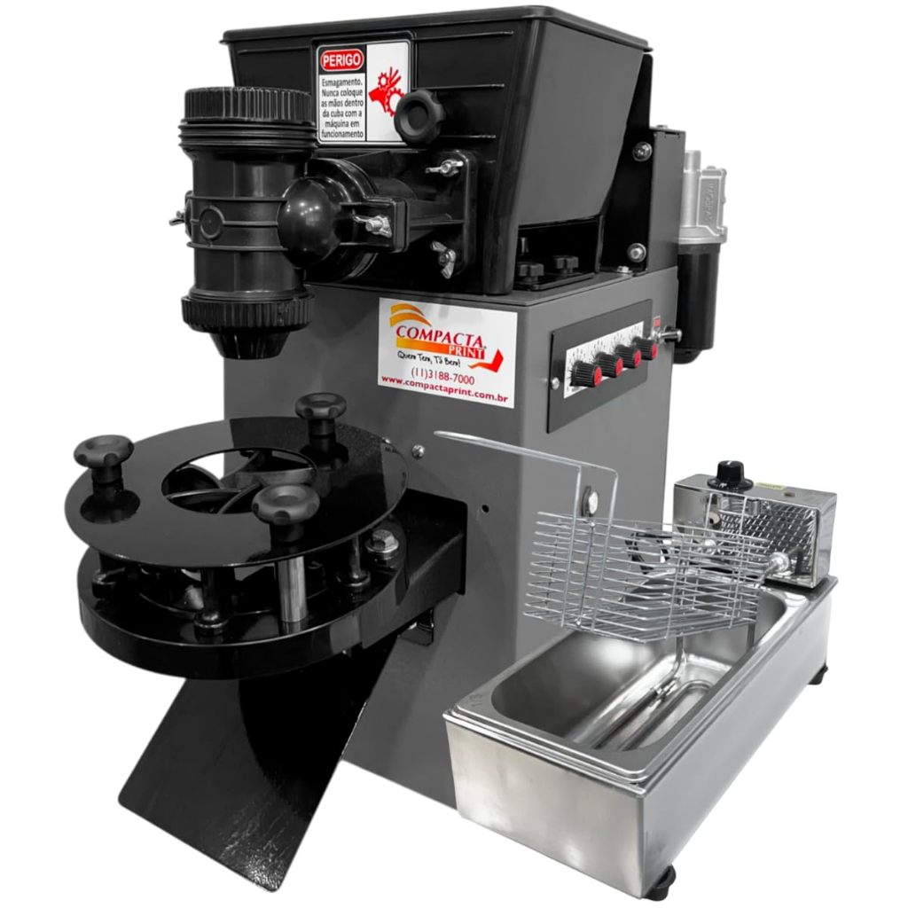 Máquina De Fazer Salgados E Doces Compacta Pop 4.0 + Fritadeira ...
