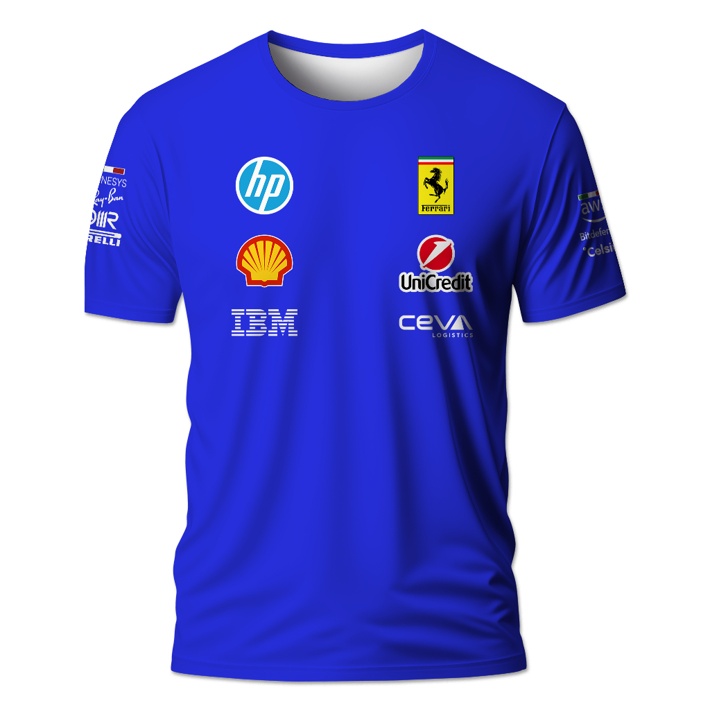 Camiseta Dryfit Formula 1 F1 Ferrari | Shopee Brasil