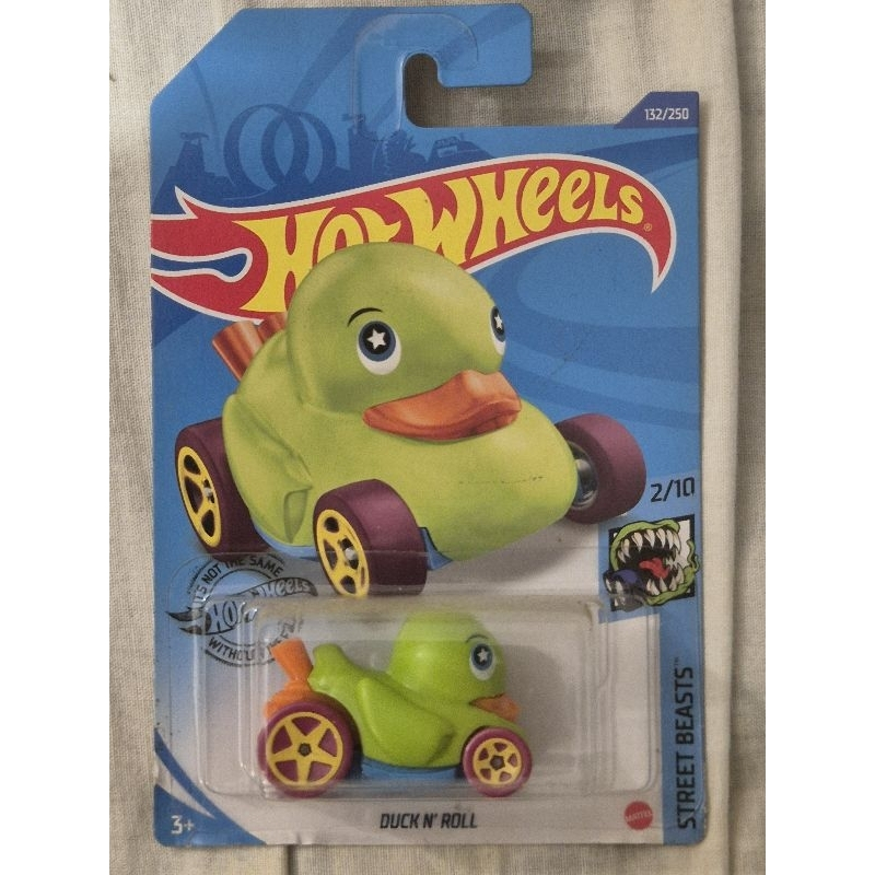 Hot wheels Duck n' roll Verde Original | Shopee Brasil