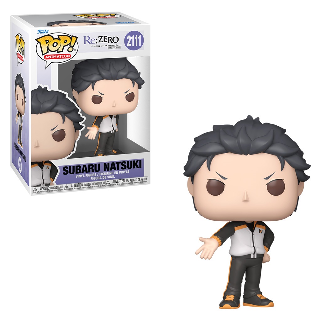 FUNKO POP RE:ZERO SUBARU NATSUKI 2111 NOVO ORIGINAL | Shopee Brasil