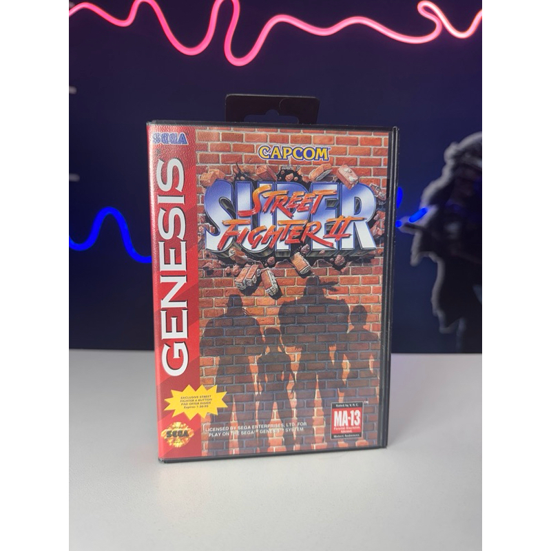 Super Street Fighter 2 Original Mega Drive | Shopee Brasil