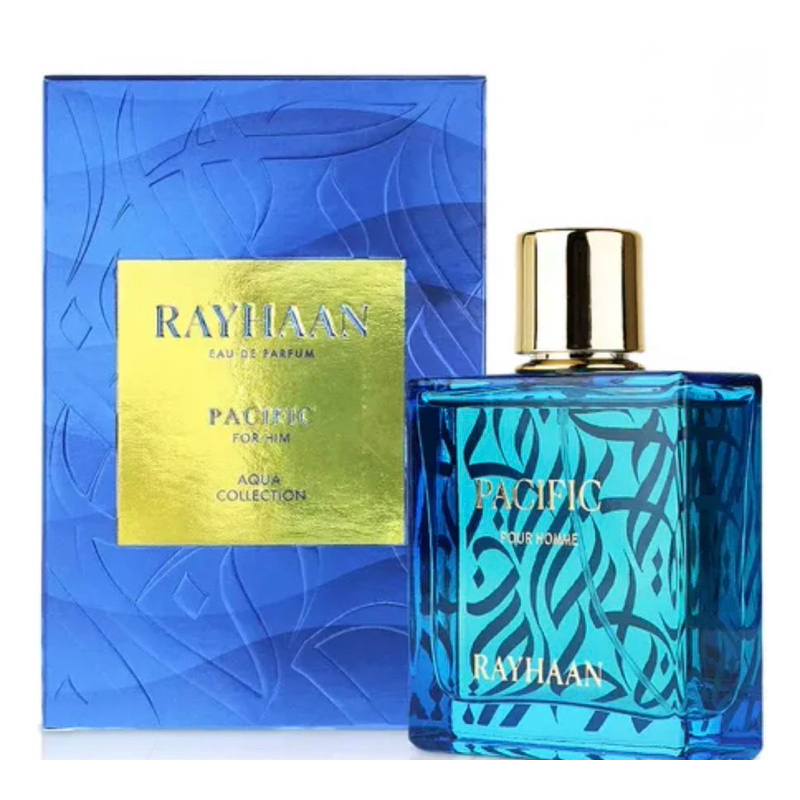 Perfume Spray Rayhaan Pacific Aqua Collection 100 mL | Shopee Brasil