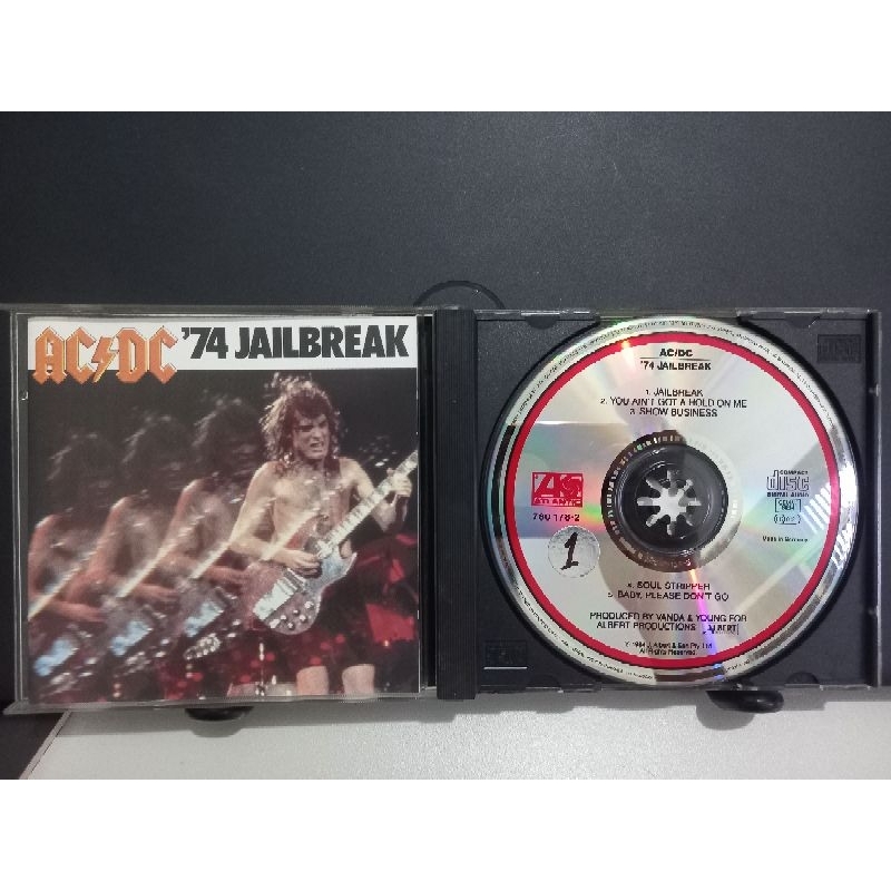 Cd - Ac/Dc - Jailbreak (IMP Alemanha)1990 2stPress | Shopee Brasil