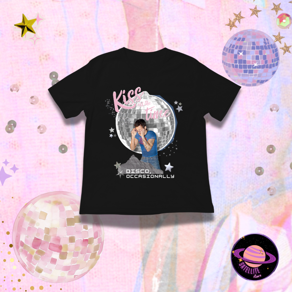 CamIseta Harry Styles Kiss All The Time | Shopee Brasil