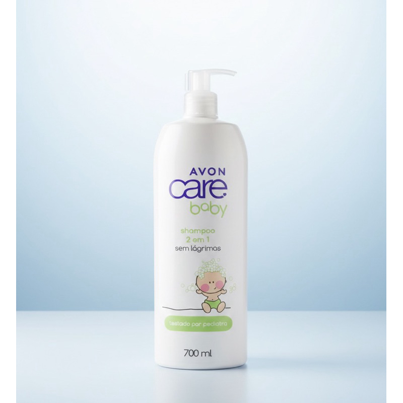 Shampoo 2 em 1 Avon Care Baby Sem Lágrimas – 700ml (original) | Shopee ...
