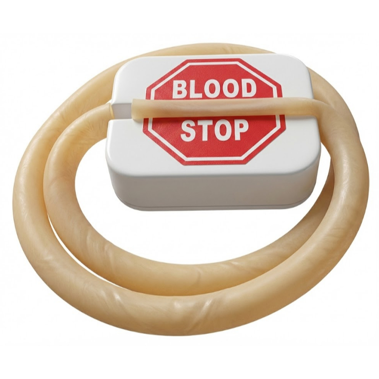 Torniquete Garrote para Punção Venosa Blood Stop AMP Enfermagem ...