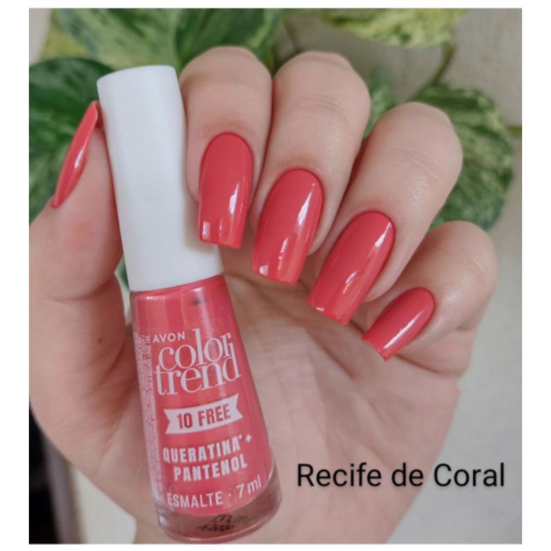 Esmaltes Color Trend Avon 10 Free Avon | Shopee Brasil