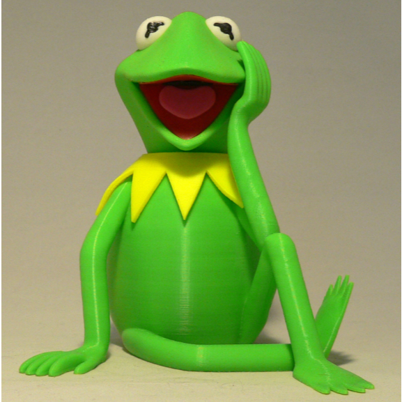 Boneco Caco, o Sapo | Muppets | Impressão 3D | Decoração e Coleção ...