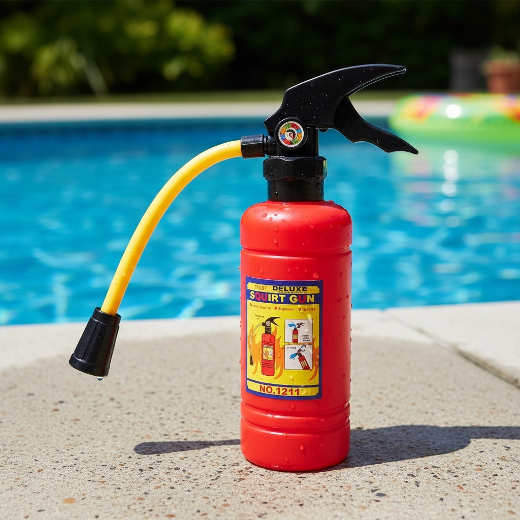 Mini Extintor De Incêndio Brinquedo Lança Água | Shopee Brasil