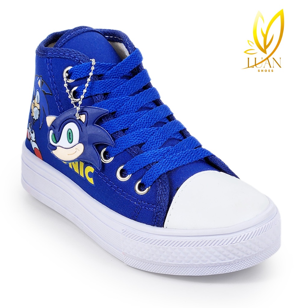 TENIS INFANTIL BOTINHA SONIC MAIS CHAVEIRINHO | Shopee Brasil