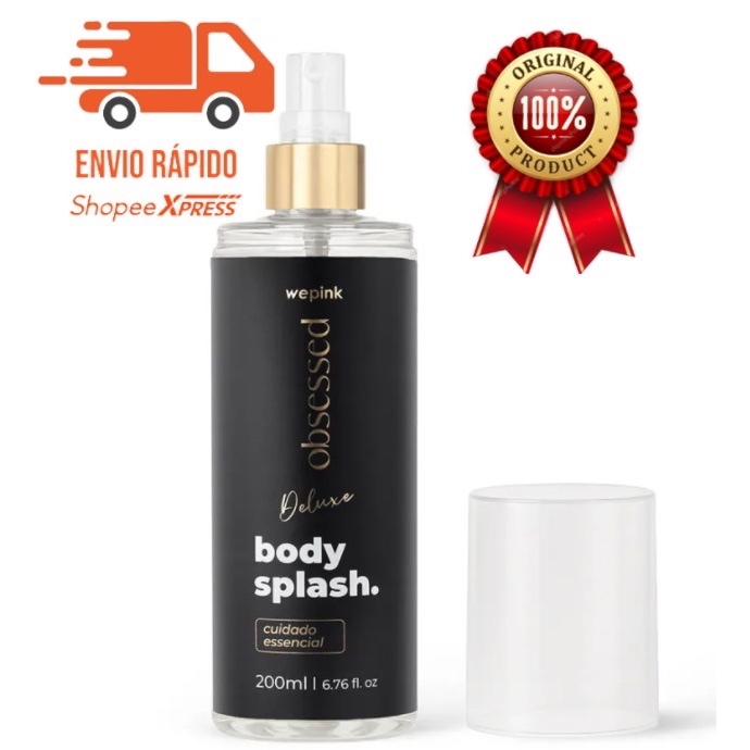 Body Splash Obsessed Deluxe Colônia 200ml - Wepink Original | Shopee Brasil