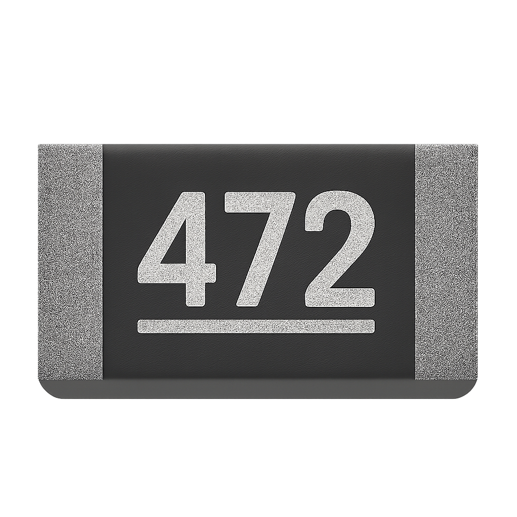 20 peças 4K7 472_ Resistor Smd 0603 1% 4,7 K ohms 1,6x0,8mm | Shopee Brasil