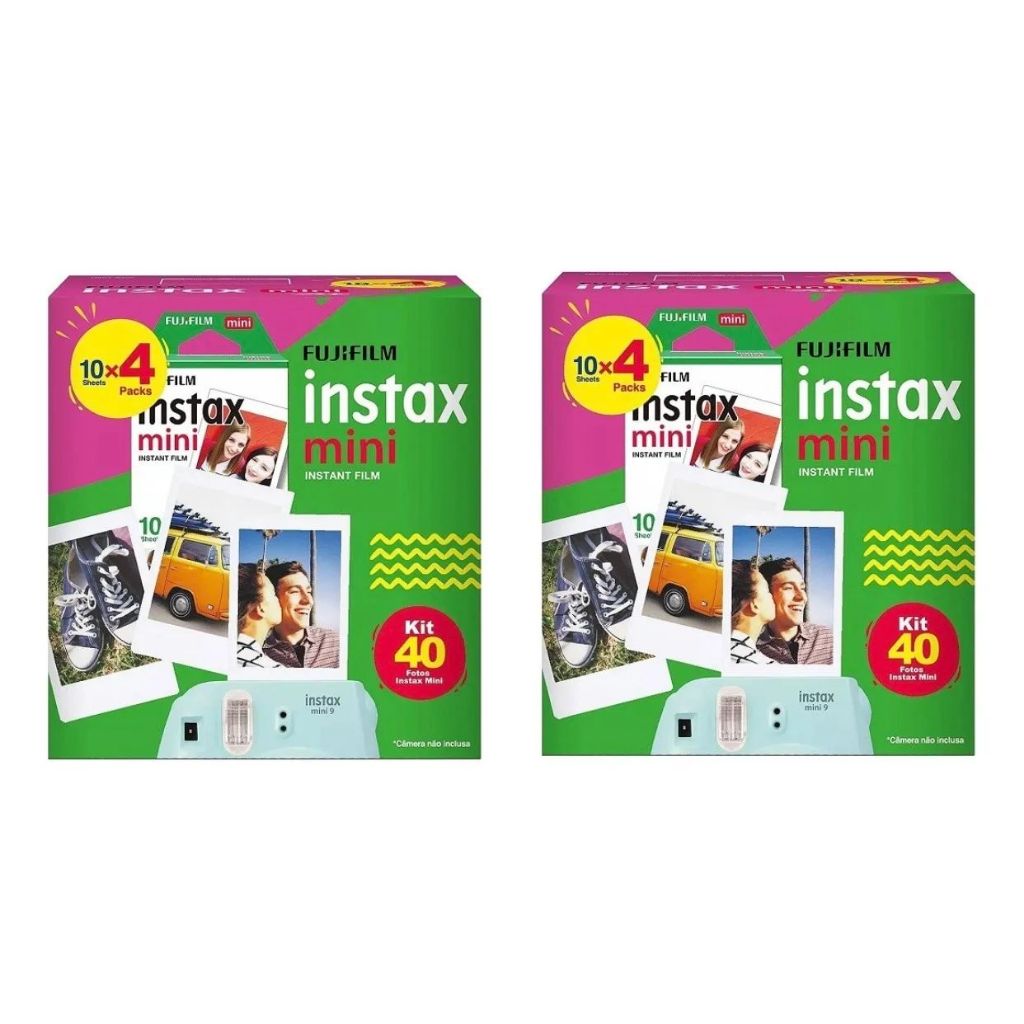 Filme Instax Mini com 80 Fotos - Filmes Instantâneos - Fujifilm ...