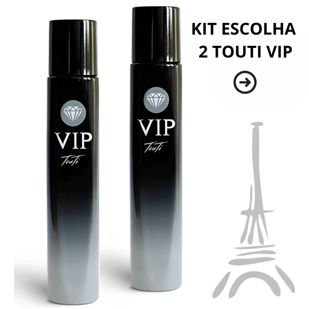 Perfume Touti Vip Masculino Feminino Todas Inspiracoes 50 Ml | Shopee ...