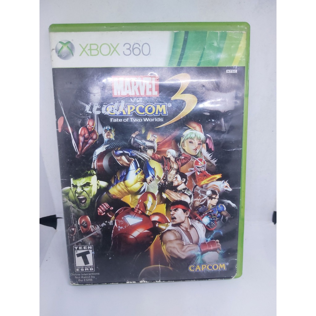Marvel vs capcom 3 xbox 360 original | Shopee Brasil