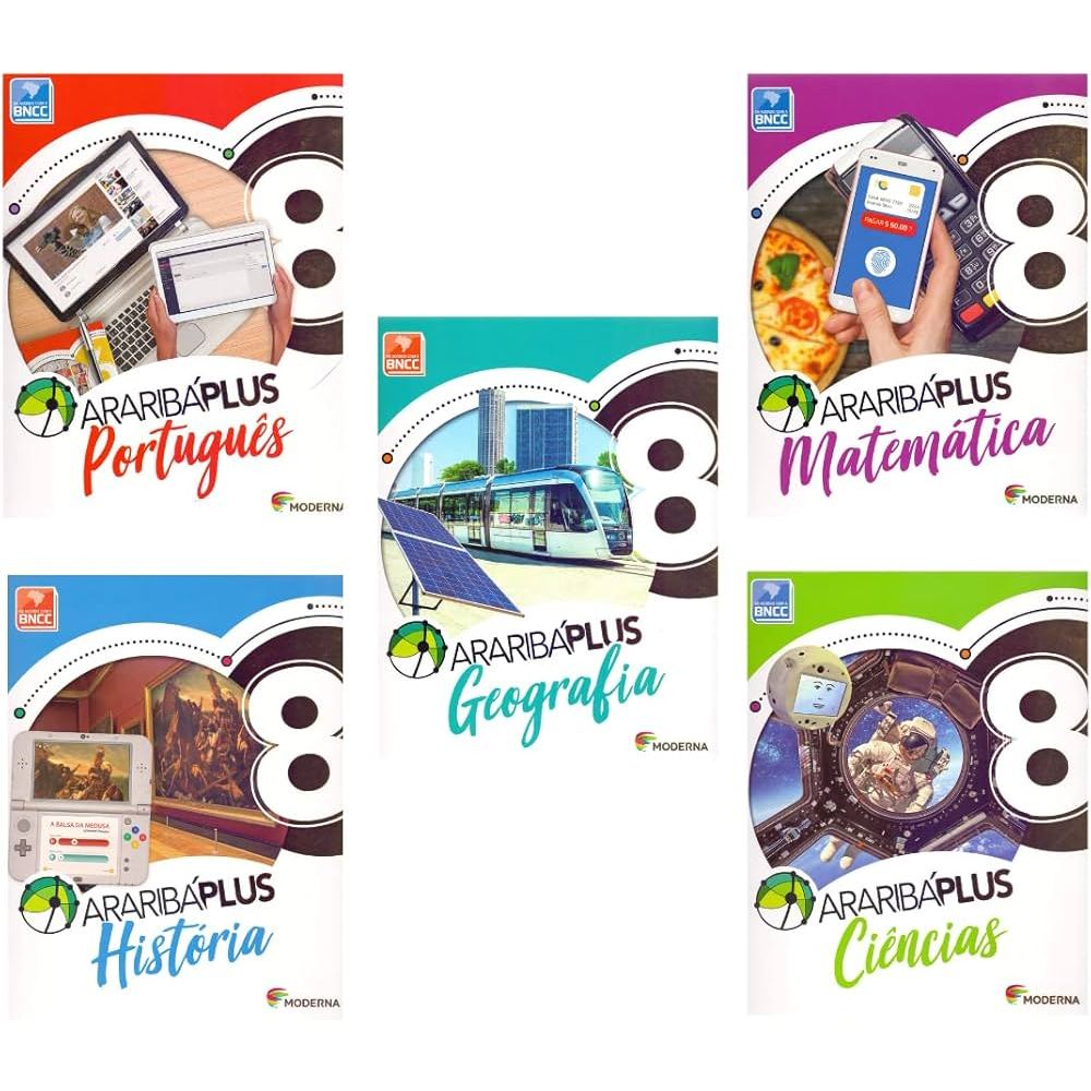 Livro - Araribá Plus 8 - 8º Ano Português História de Acordo com a BNCC ...