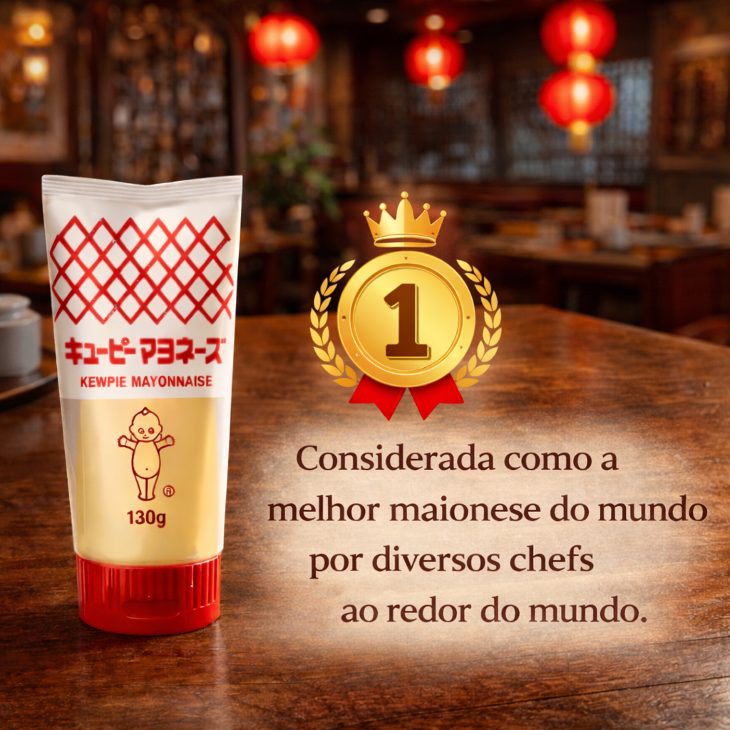 Maionese Kewpie Original Japonesa 130g , Importada, Ideal para Sushi ...