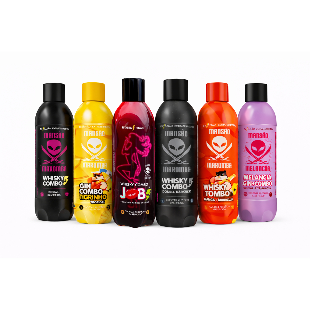 Drink Mansão Maromba Sabor Energético 1L | Shopee Brasil