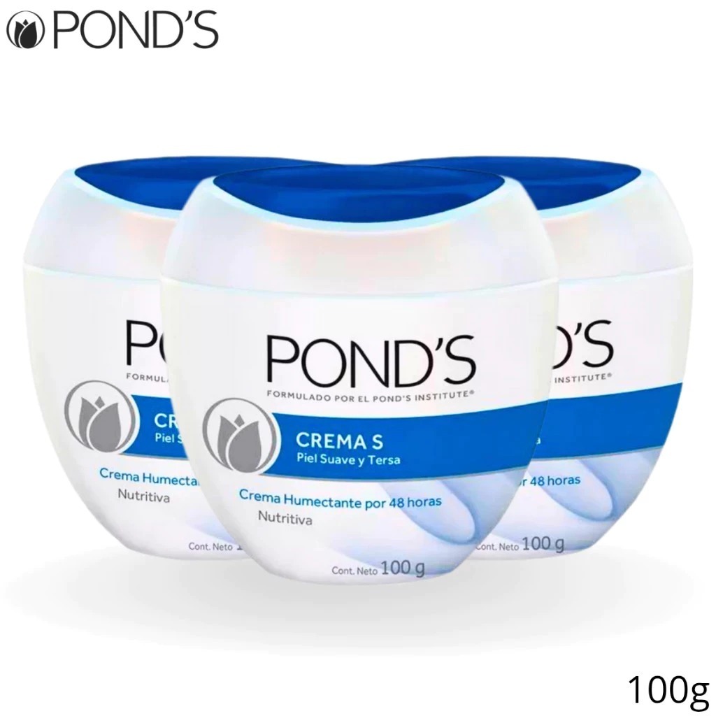Creme Ponds Azul S Nutre E Hidrata 48hrs 100g Envio Imediato 3un ...