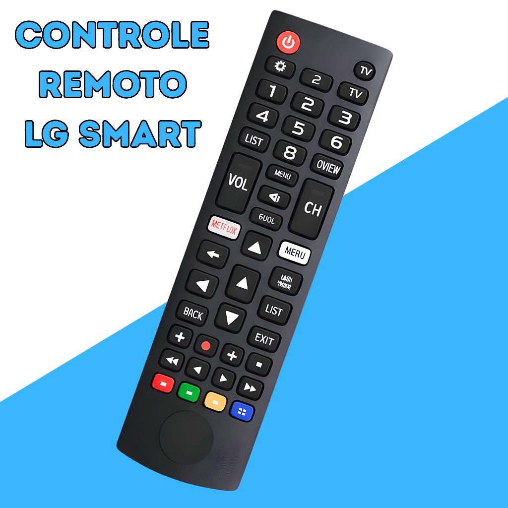 Controle Remoto LG TV Smart Universal Compativel LCD LED HDTV UHD OLED ...
