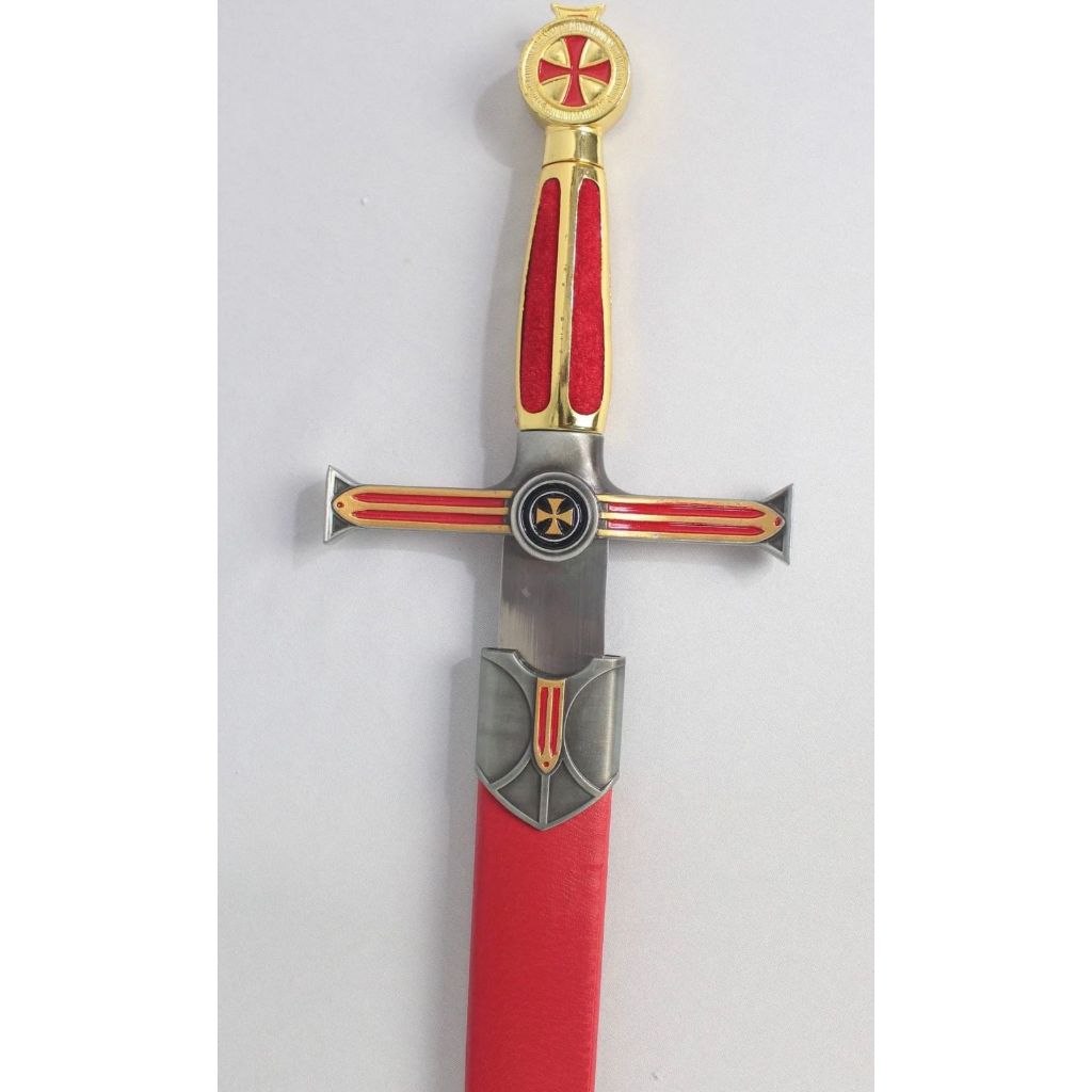 ESPADA TEMPLARIA - MAÇONARIA - Templaria Cruz De Malta Vermelha ...