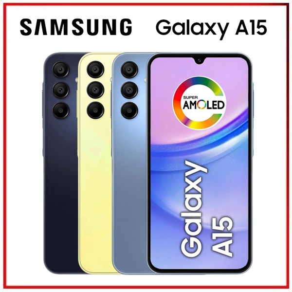 Samsung Galaxy A15 4G Dual SIM 128 GB 4 GB RAM Preto, azul, amarelo ...