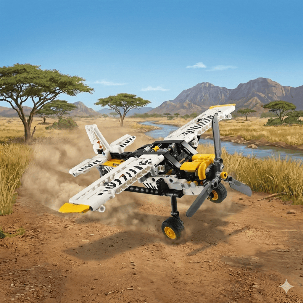 Lego Technic Bush Plane 42198 | Shopee Brasil