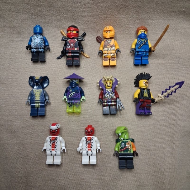Lego Minifiguras Originais Ninjago | Shopee Brasil