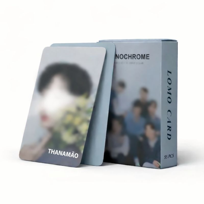 Cartão Fotográfico PhotoCards | Lomo Cards kpop OT7 | Estilo Monochrome ...