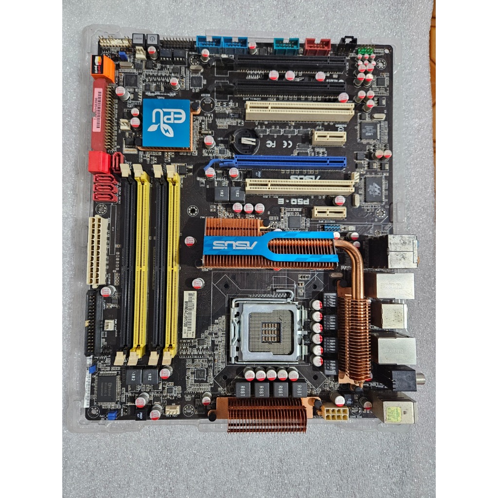 Placa Mãe Asus P5Q-E | Chipset Intel P45 | LGA 775 | DDR2 (Leia a ...
