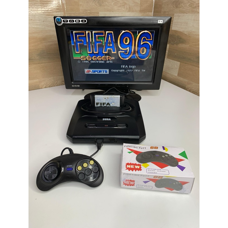 Console Mega Drive 3 Tec Toy + FIFA 96 | Shopee Brasil