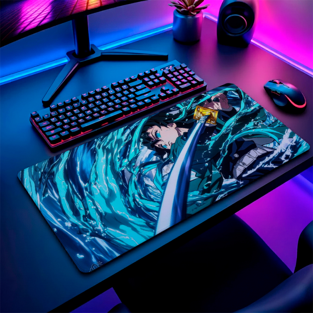 MousePad Speed Gamer Antiderrapante Bordas Costuradas Confortavel Liso ...