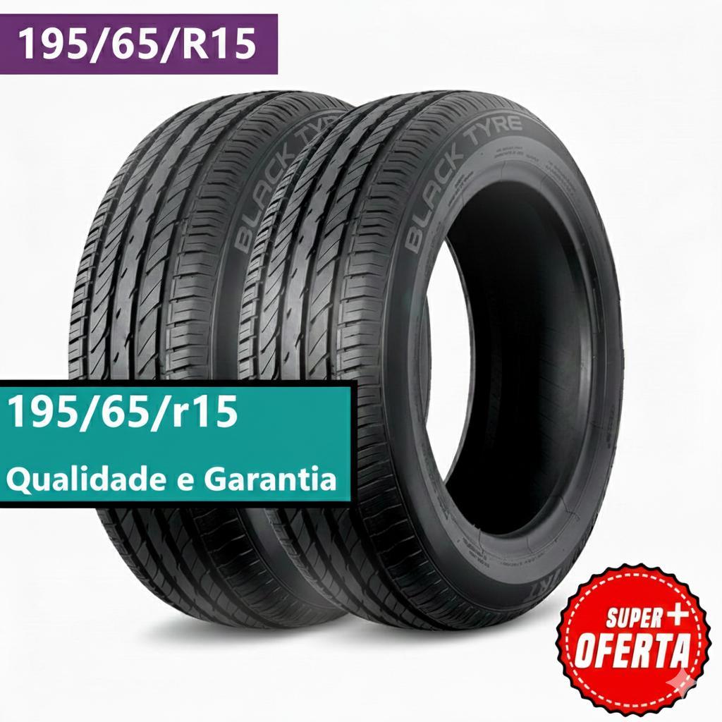 Par 2 Pneus 195/65/r15 Remold Premium Inmetro+Garantia Promoção/P Civic ...