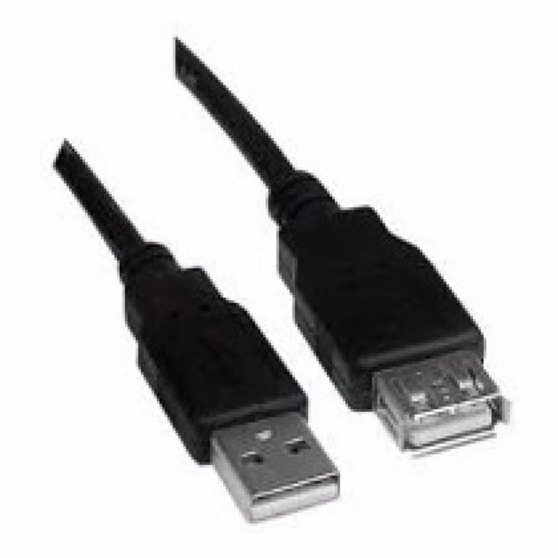 Cabo Extensor Usb 2.0 Macho X Macho /Macho X Femia 1,5 Metros preto ...
