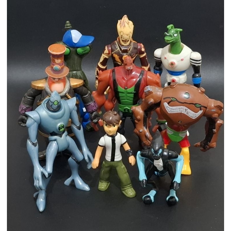 Ben 10 Bonecos Bootleg Colecionáveis (LER DESCRIÇÃO) | Shopee Brasil