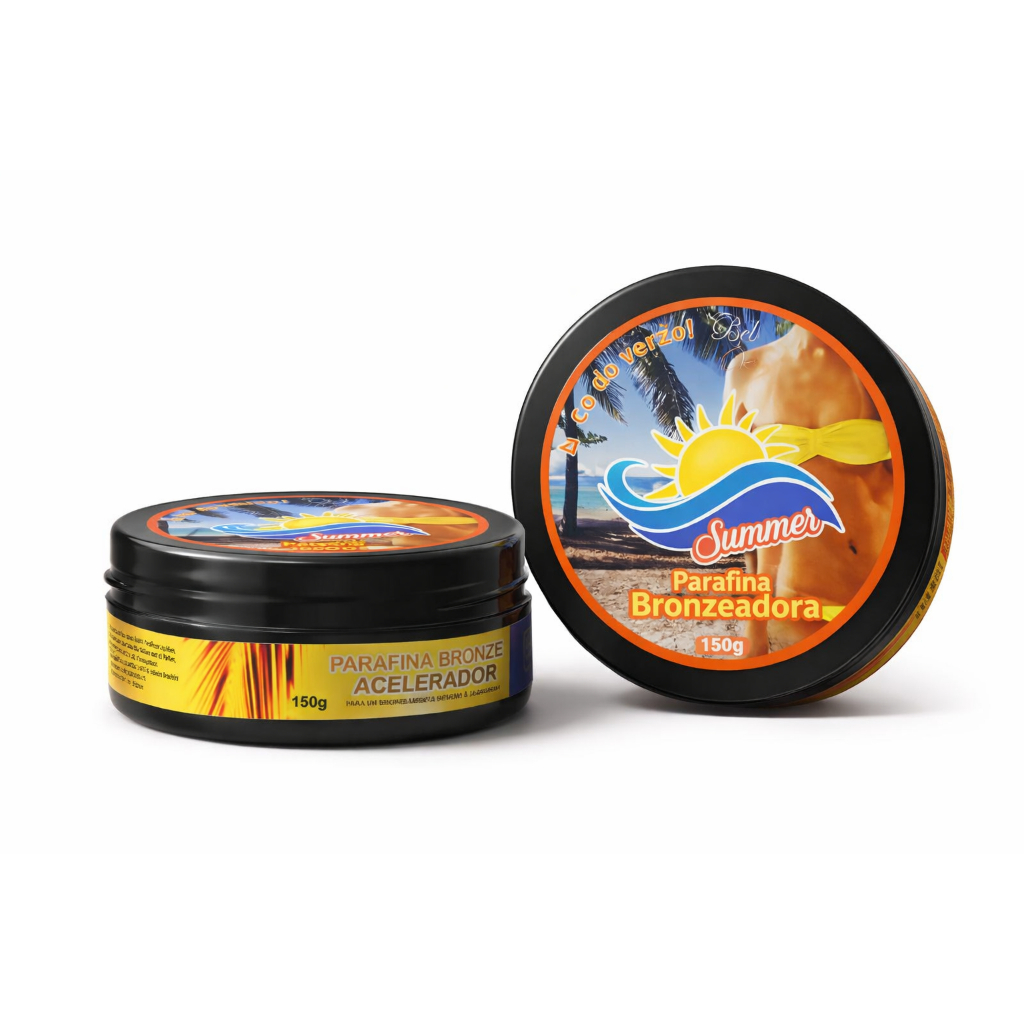 Parafina Bronzeador Summer 150g | Shopee Brasil