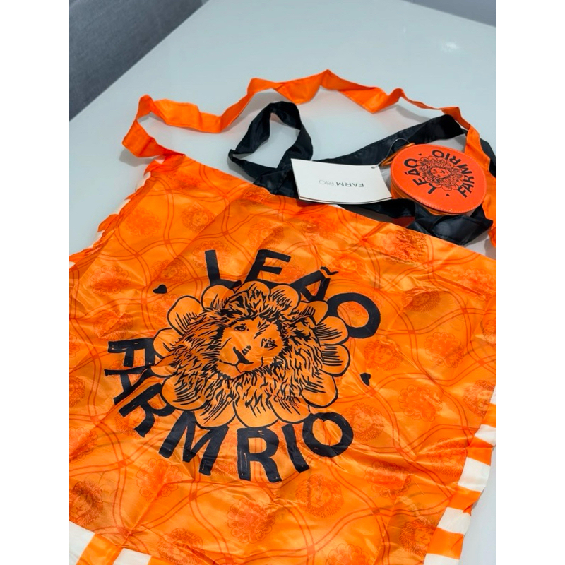 sacola farm Rio Matte leão | Shopee Brasil
