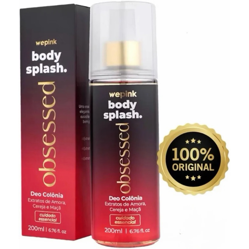 BODY SPLASH OBSESSED WEPINK 200ML | Shopee Brasil