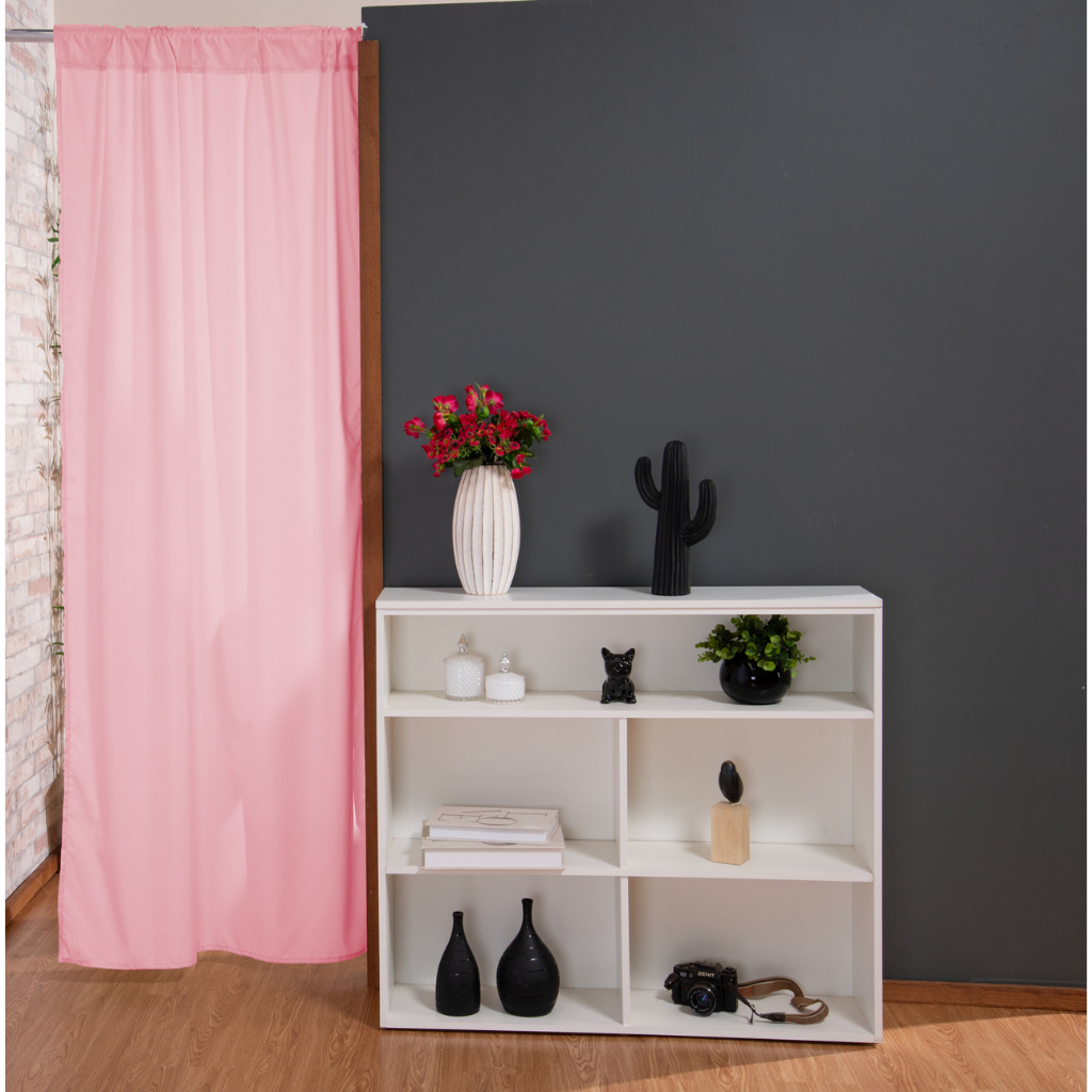 Cortina Para Porta Estilo Passante Para Decoração | Shopee Brasil